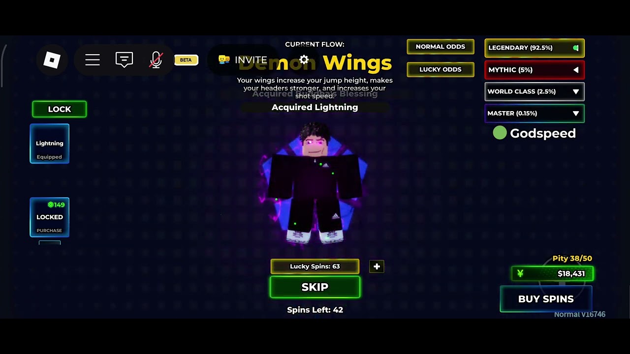 Using 70 lucky flow spins and 66 normal to try get GODSPEED flow. - YouTube