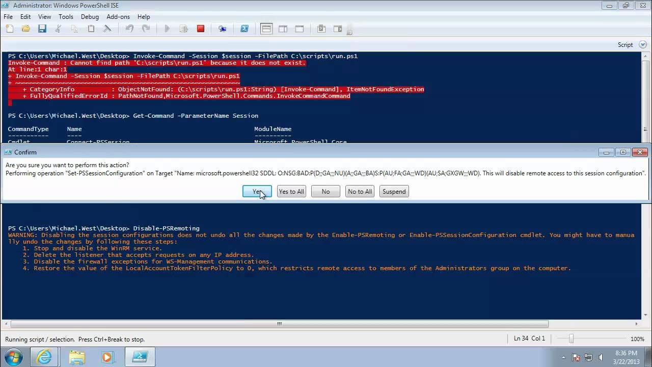 Discover PowerShell - Running Remote Commands - YouTube
