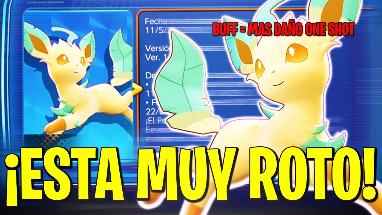 ☢️ LEAFEON HA RECIBIDO UN BUFF con ESTOS ATAQUES y ESTA NUEVA BUILD en ...