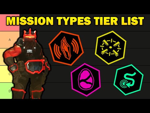 Ranking DRG's Mission Types, Season 5 edition - Tier List (Deep Rock ...