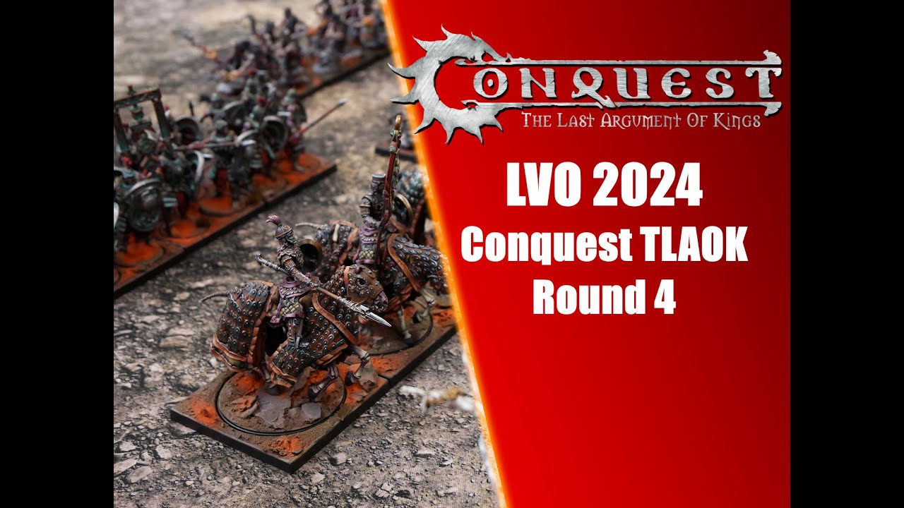 LVO 2024 Conquest TLAOK Tournament Round 4 - YouTube