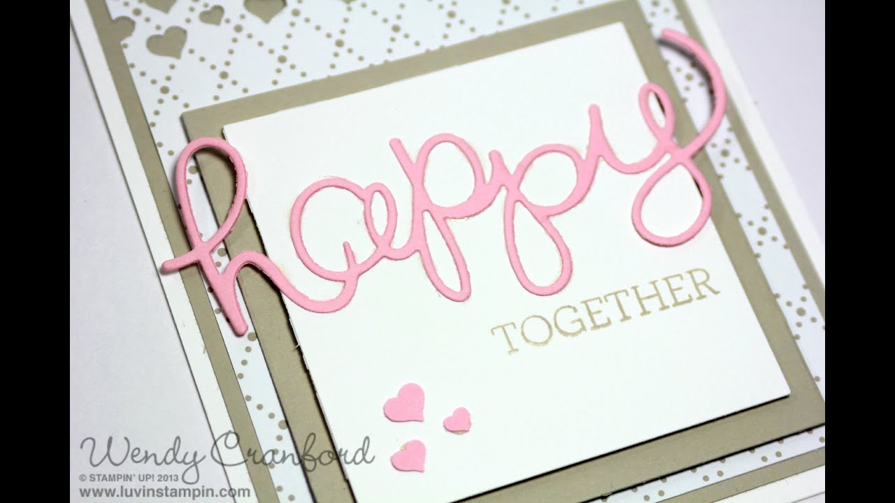 Happy Together, Wedding Card - YouTube