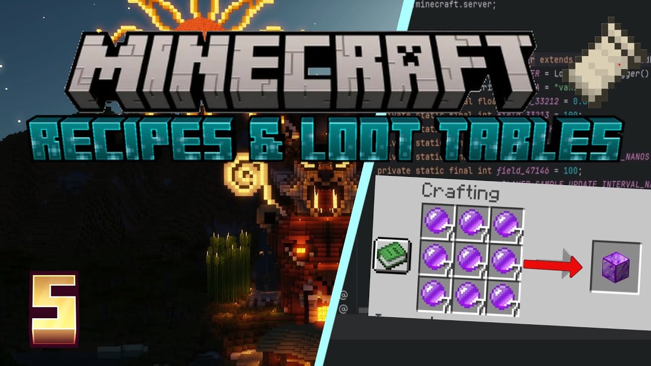 Your First Custom Recipe Mod in Minecraft 1.21 - Fabric Modding - YouTube