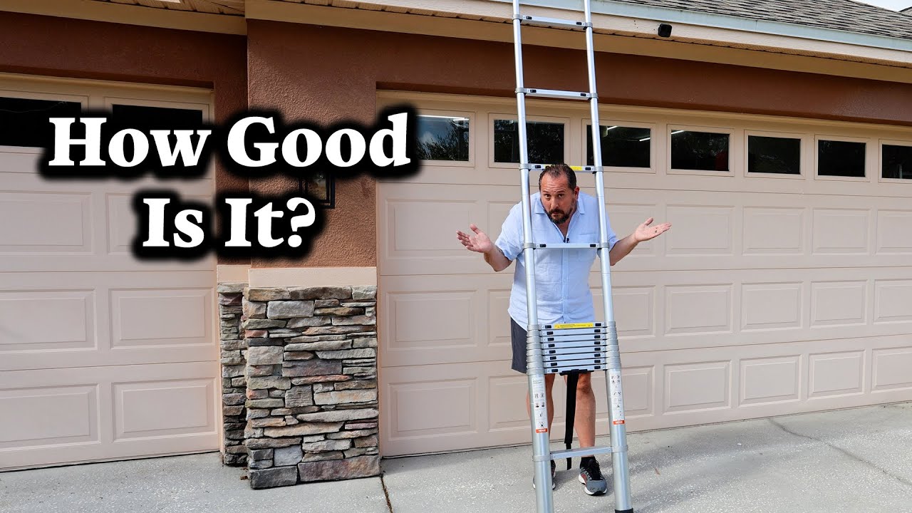 VEVOR Telescoping Ladder Review: Collapsible Giant in Disguise?! (MUST ...
