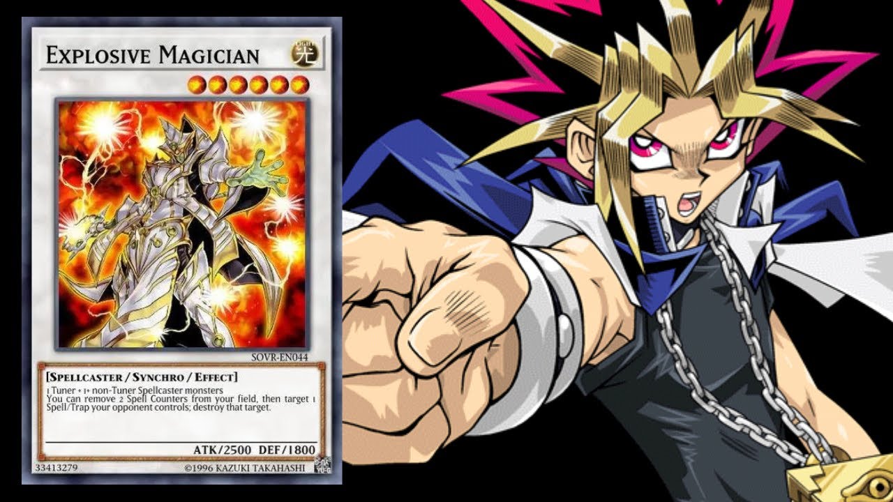 Yu-Gi-Oh! Duel Links - Atem Synchro Summons Explosive Magician! - YouTube