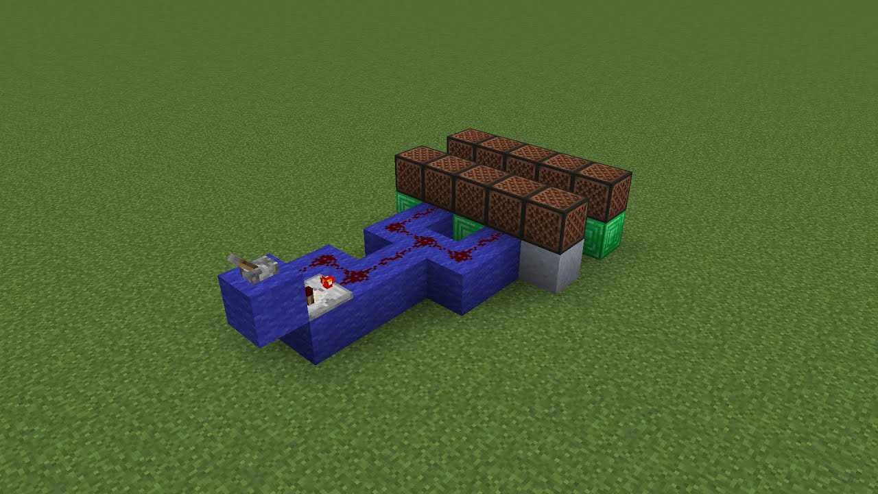 How to build a Canadian National 5 Chime Whistle || Minecraft Steam ...