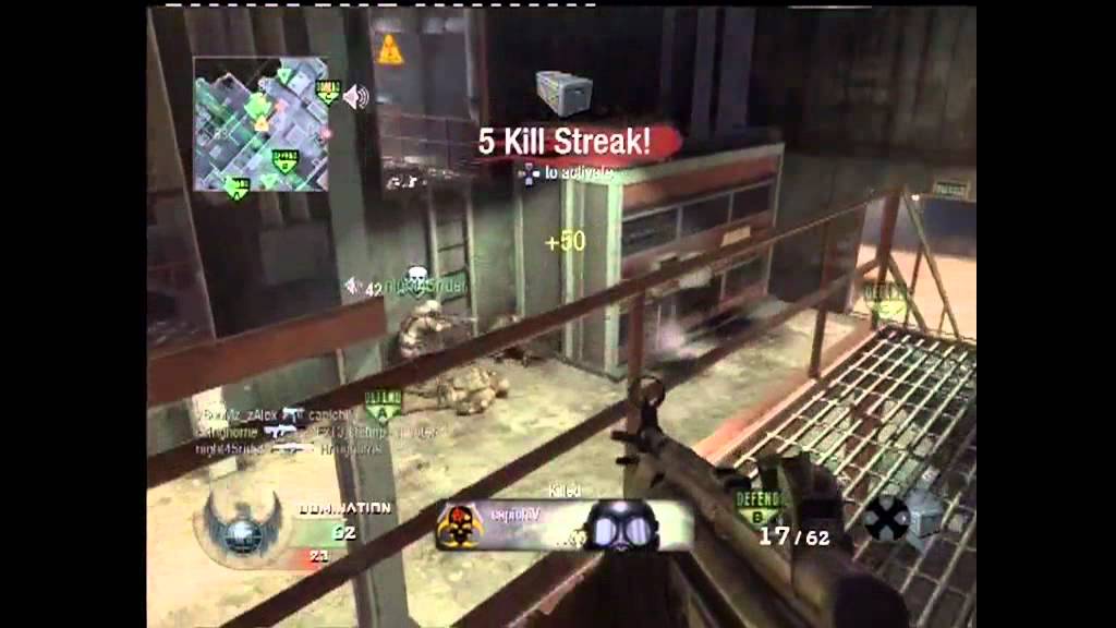 COD Black Ops | MP5K Gameplay On Radiation | Part 1 - YouTube