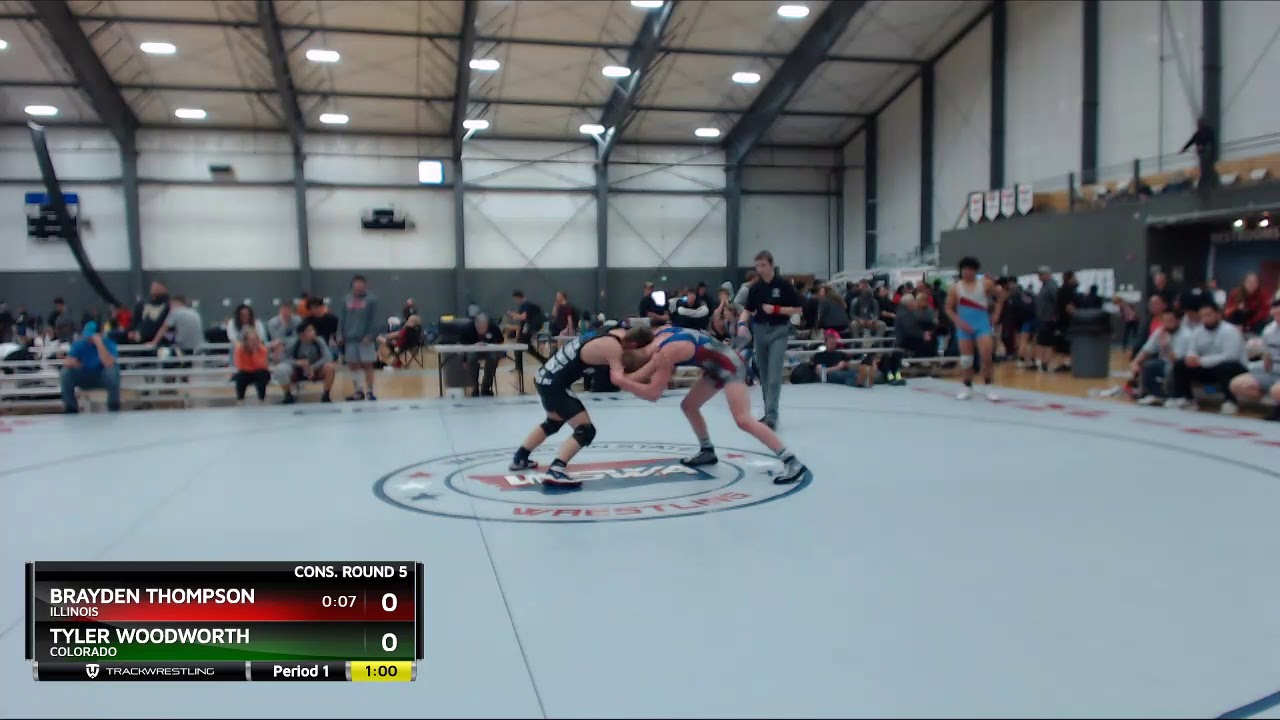 16U 145 Brayden Thompson Illinois Vs Tyler Woodworth Colorado - YouTube