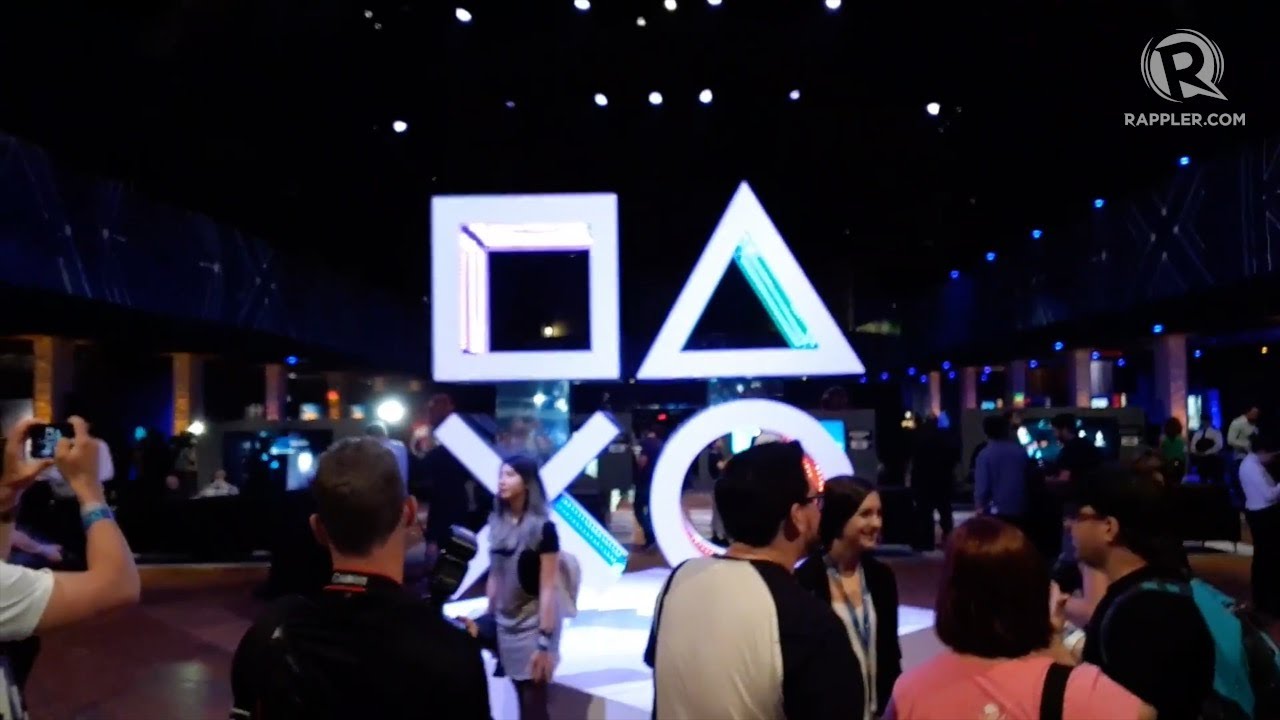 Entering the pre conference PlayStation showcase - YouTube