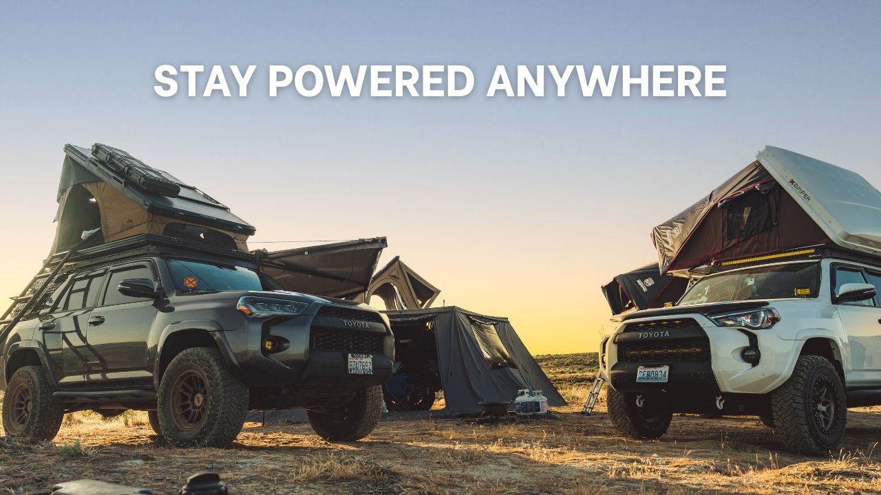How I Stay Powered Off-Grid | Overlanding Central Washington - YouTube