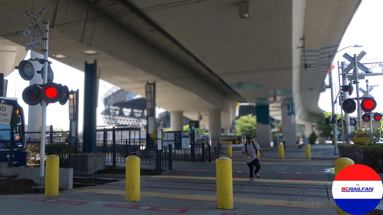 Close call! | Railroad Crossing | Royal Brougham Way, Seattle, WA ...
