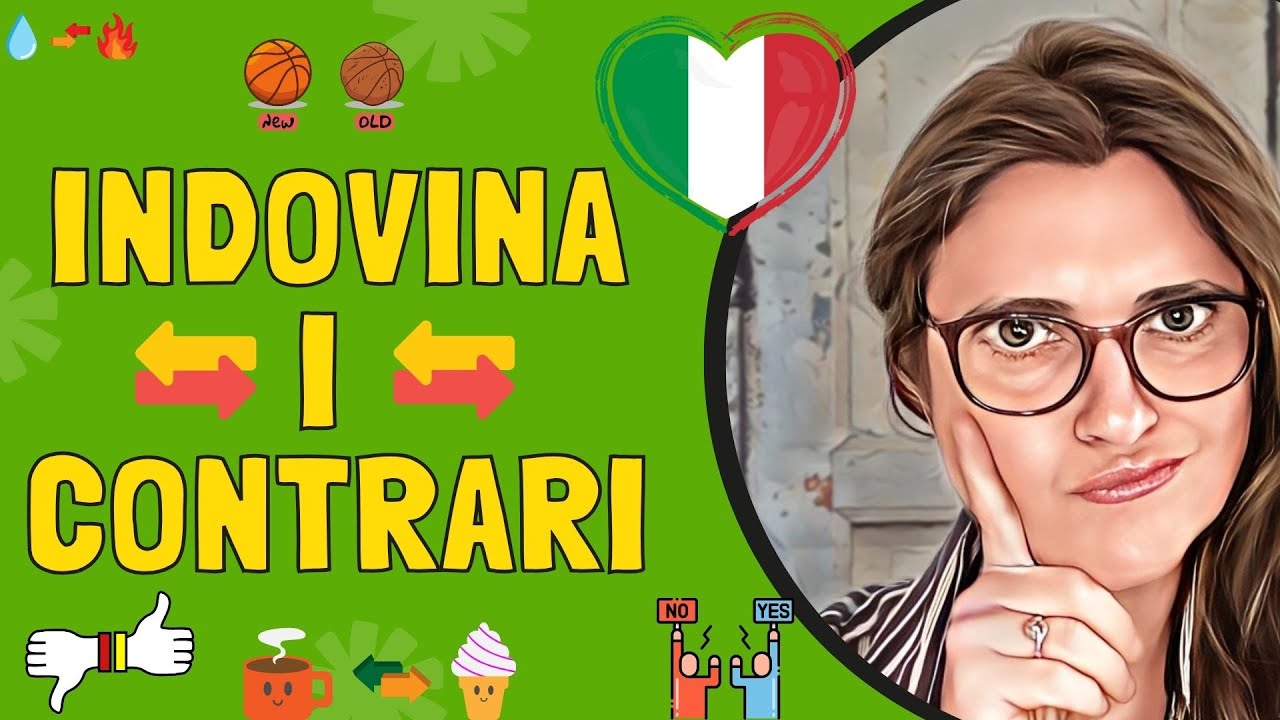 🔥 Learn 106 Italian Opposites FAST! | Fun Listening & Flashcards - YouTube