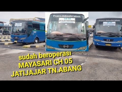 mayasari bakti CH 05 JATIJAJAR TN.ABANG SUDAH BEROPERASI - YouTube