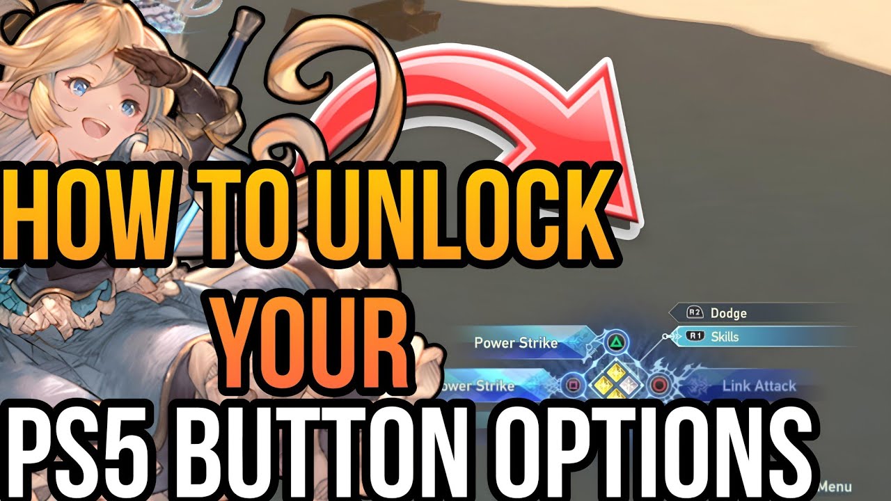 How to unlock your PS5 DualSense Controller Buttons on Granblue Fantasy ...