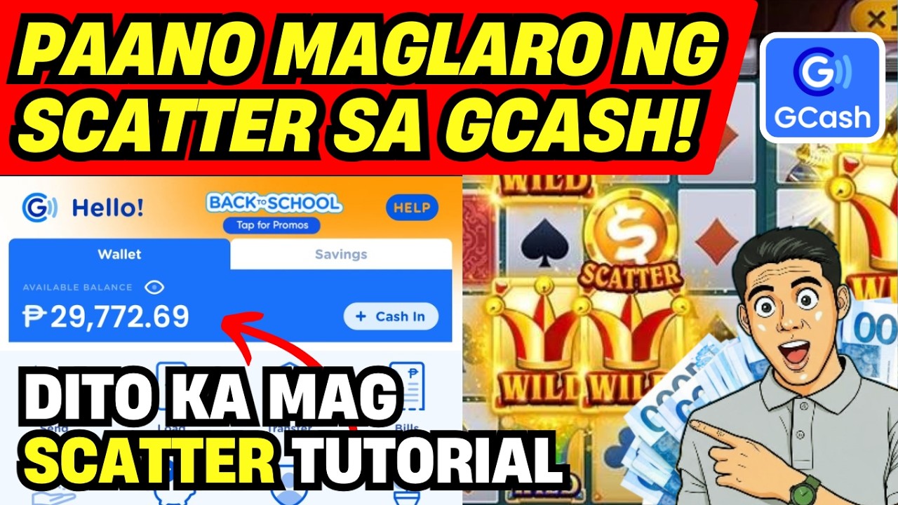 PAANO MAGLARO NG SCATTER SA GCASH 2026 | HOW TO PLAY SCATTER IN GCASH ...