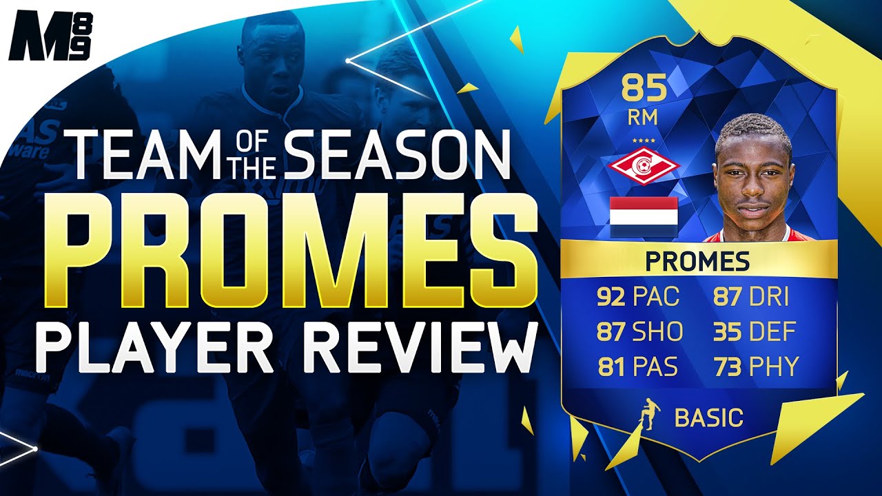 FIFA 16 TOTS PROMES REVIEW (85) FIFA 16 Ultimate Team Player Review ...