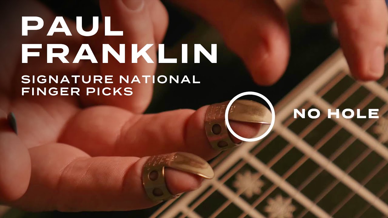 Paul Franklin Signature National Finger Picks | D'Addario - YouTube