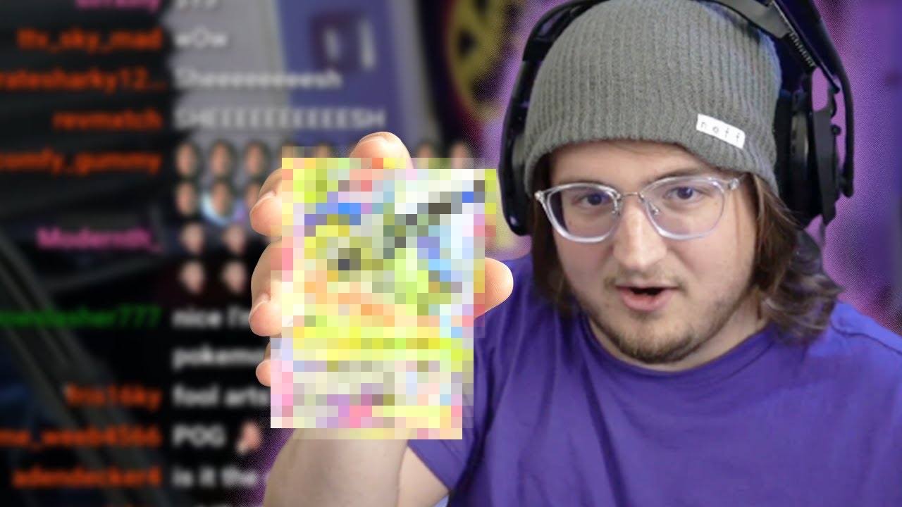 Purplecliffe bans long time viewer over pokemon card - YouTube