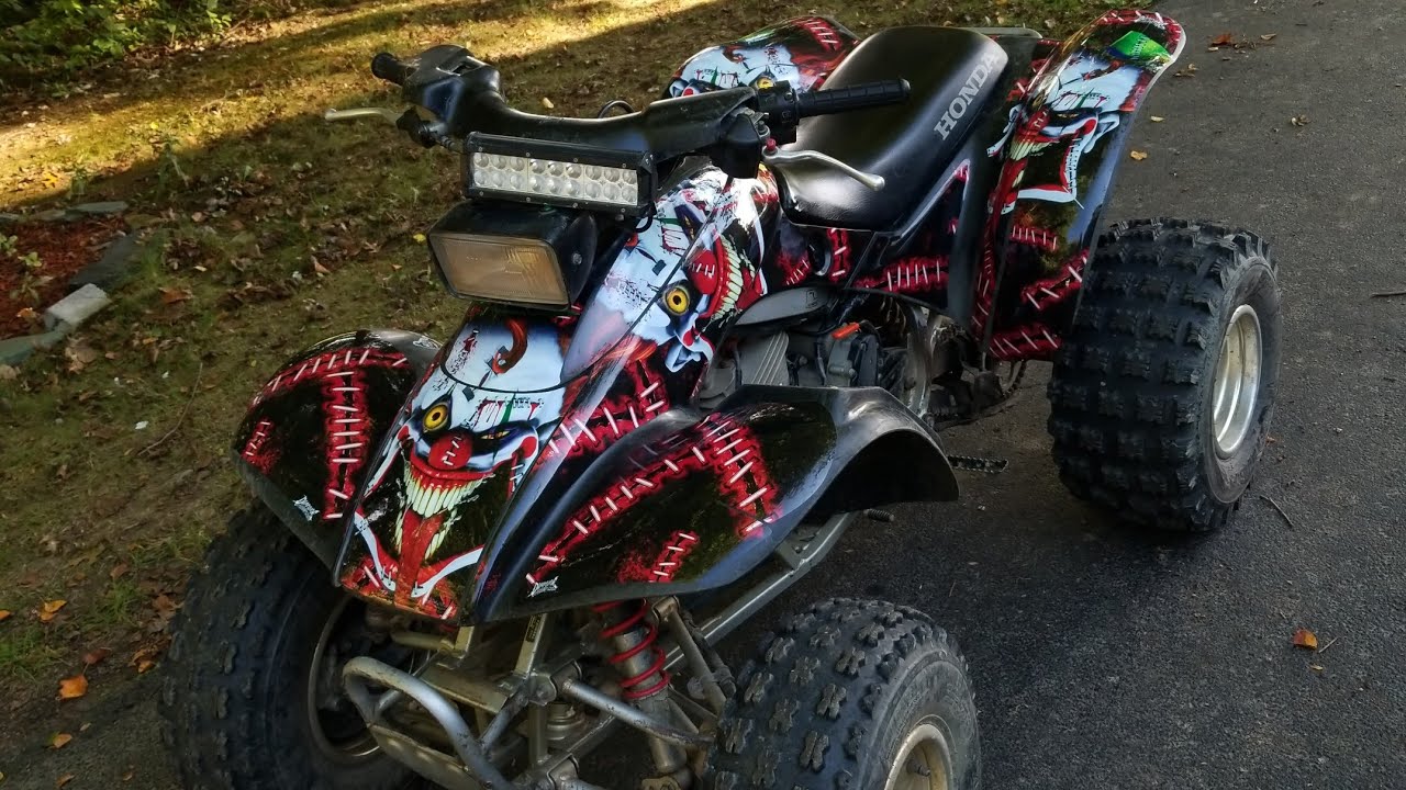 300ex riding top speed - YouTube