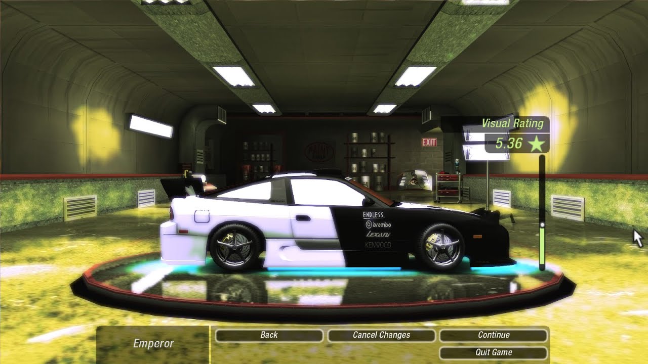 NFS Underground 2 Part 64 | VISUAL CHANGES | Nissan 240SX - YouTube