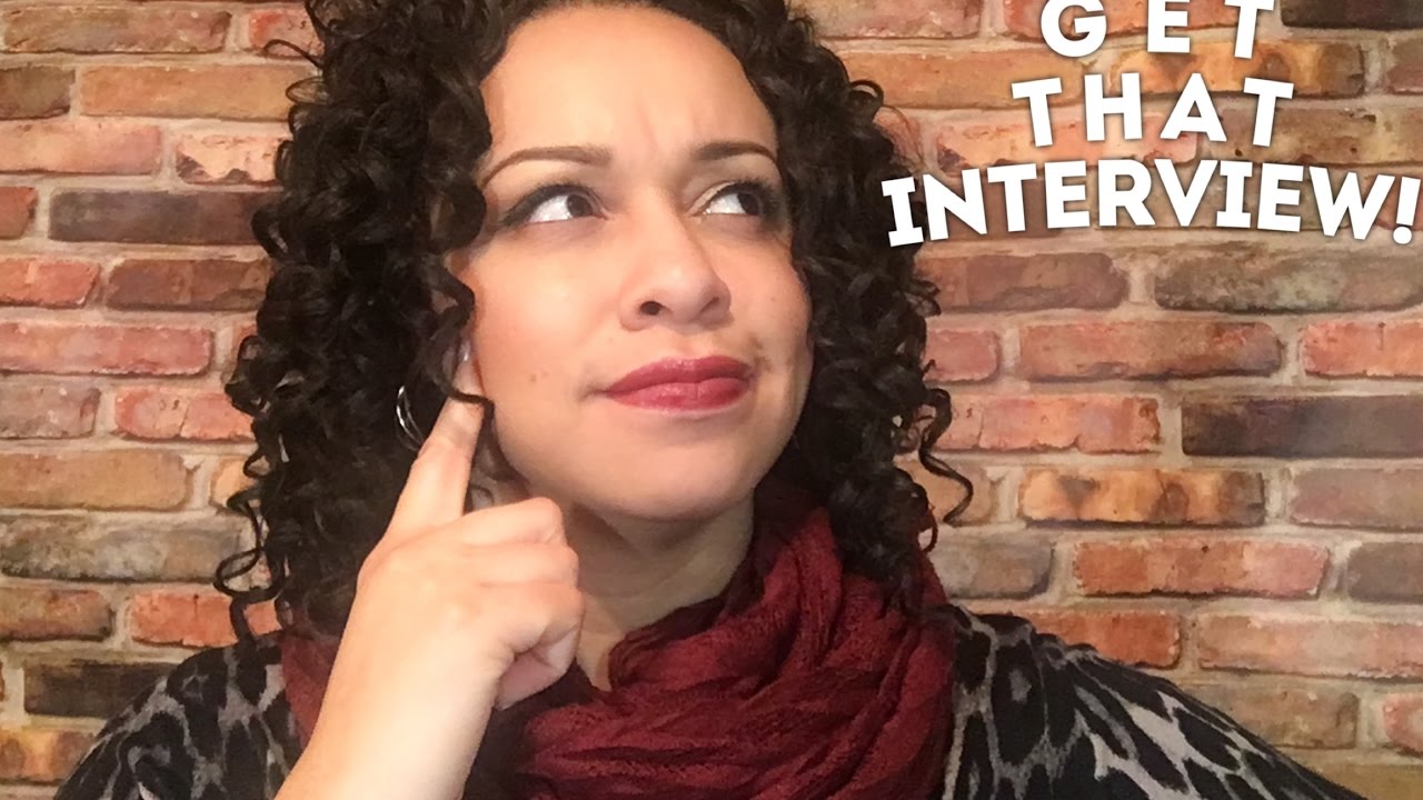 How to Get That Interview - YouTube