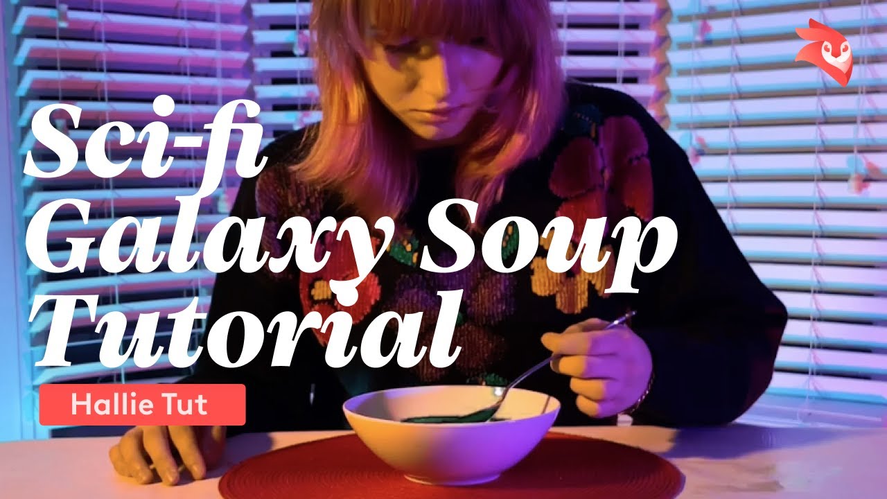 How to create a spooky Galaxy Soup effect | Videoleap x Hallie Tut ...