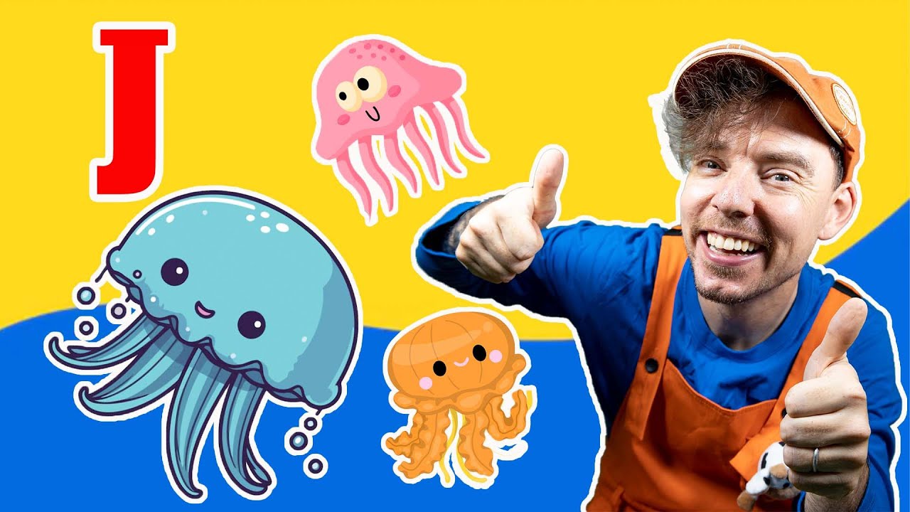 ABC Phonics Song | J Is For Jelly Fish - YouTube