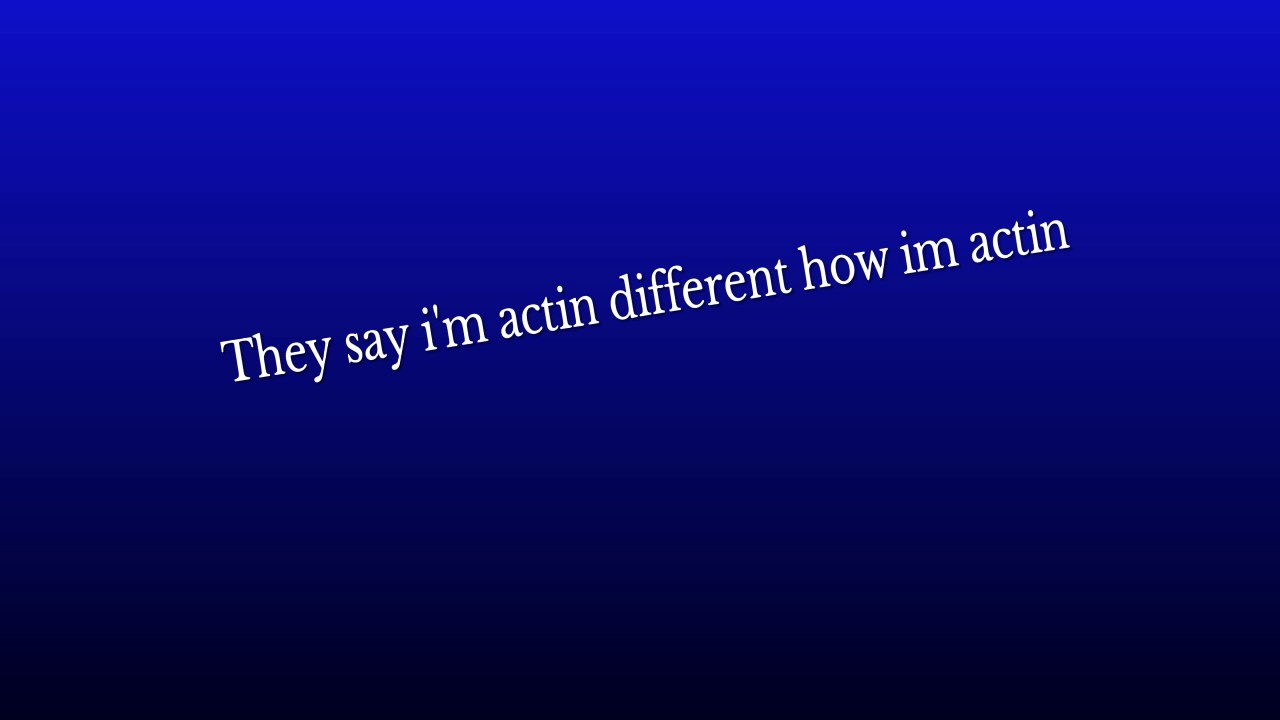 Sob X rbe different lyrics - YouTube