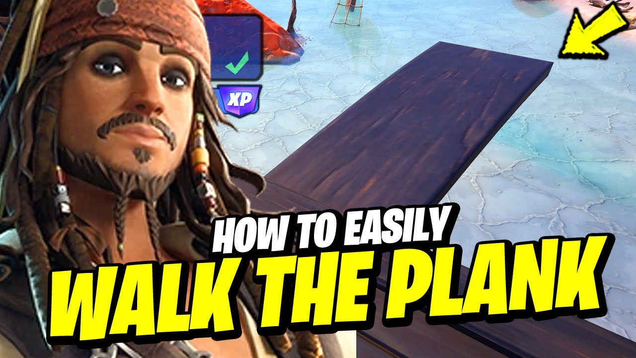 How to EASILY Walk the Plank in Fortnite X Pirates Of The Caribbean ...