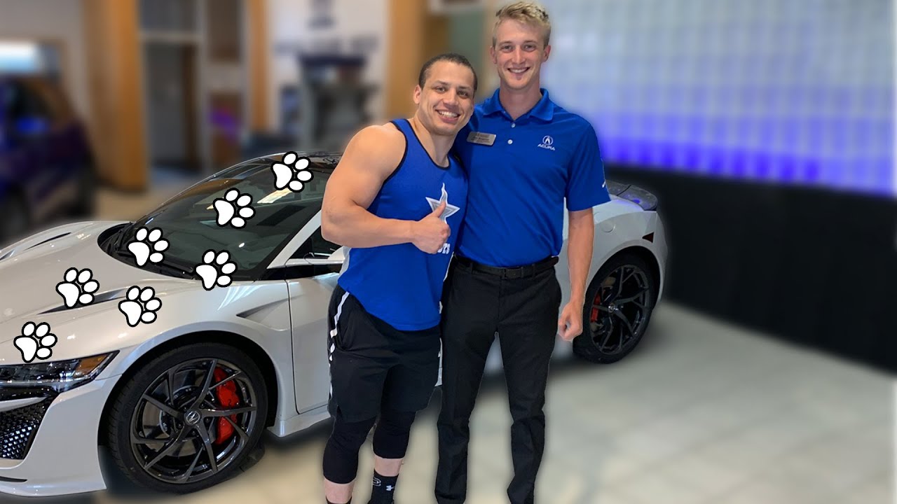 TYLER1'S CAT RUINED HIS ACURA NSX - YouTube