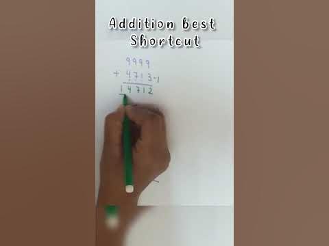 👉Addition Shortcut||Addition short tricks||Addition by 9999#Shorts#Magical math tricks - YouTube