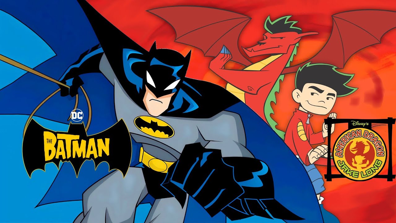 The Batman 04 s1 intro with American dragon s1 intro - YouTube