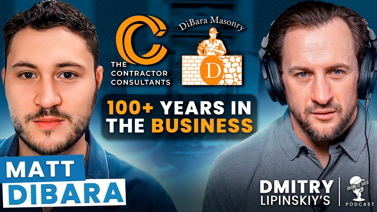 Marketing and Recruiting in Concrete Business | Matt DiBara | DiBara Masonry - YouTube