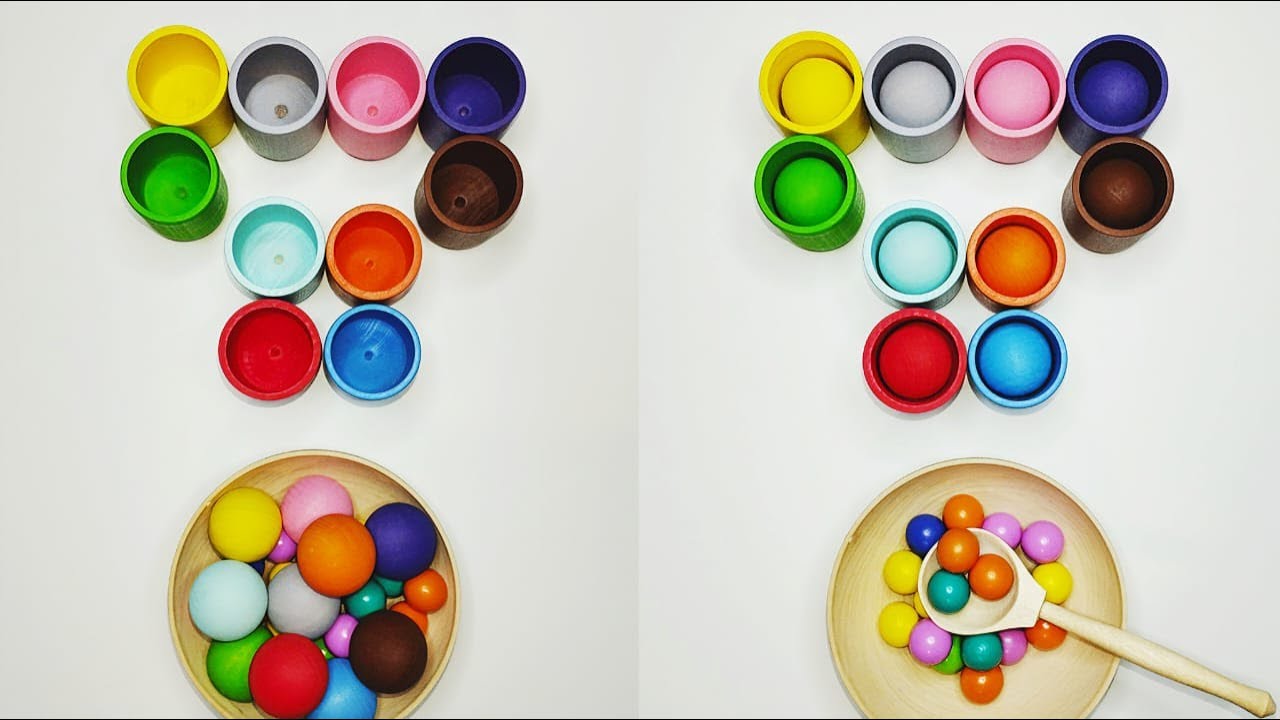 Satisfying Color Sorting - YouTube