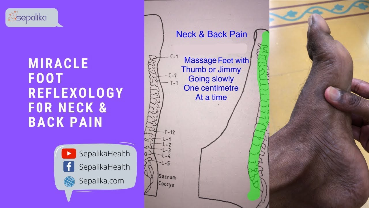 Miracle Reflexology For Neck & Back Pain - YouTube