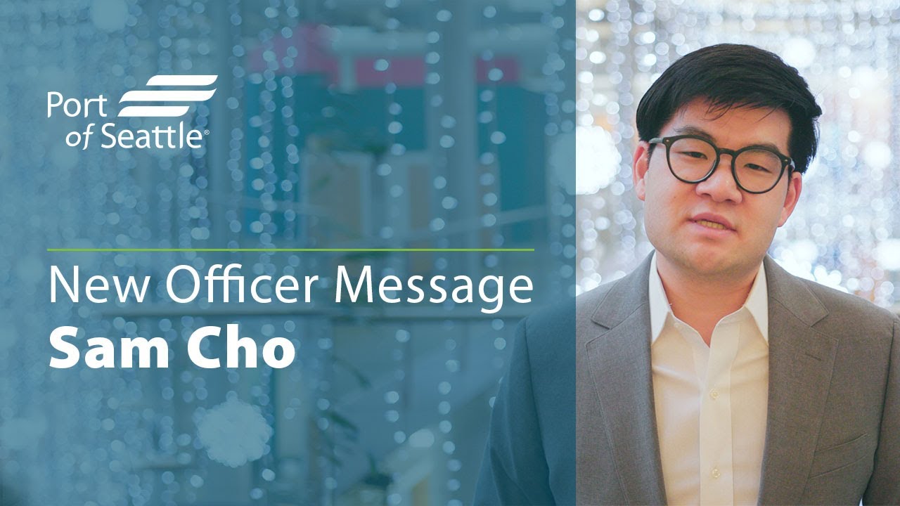 New Officer Message: Sam Cho - YouTube