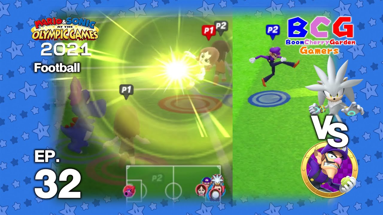 Mario Olympic Games 2021 - Football EP 32 Matchday 06 Silver VS Waluigi ...