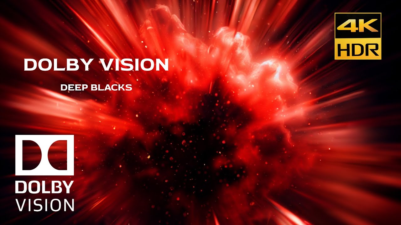 THIS IS HDR10 "DEEP BLACKS" Slow Motion - Red Blacks - 16 bit RAW Color (2023) Best TV Demo ...