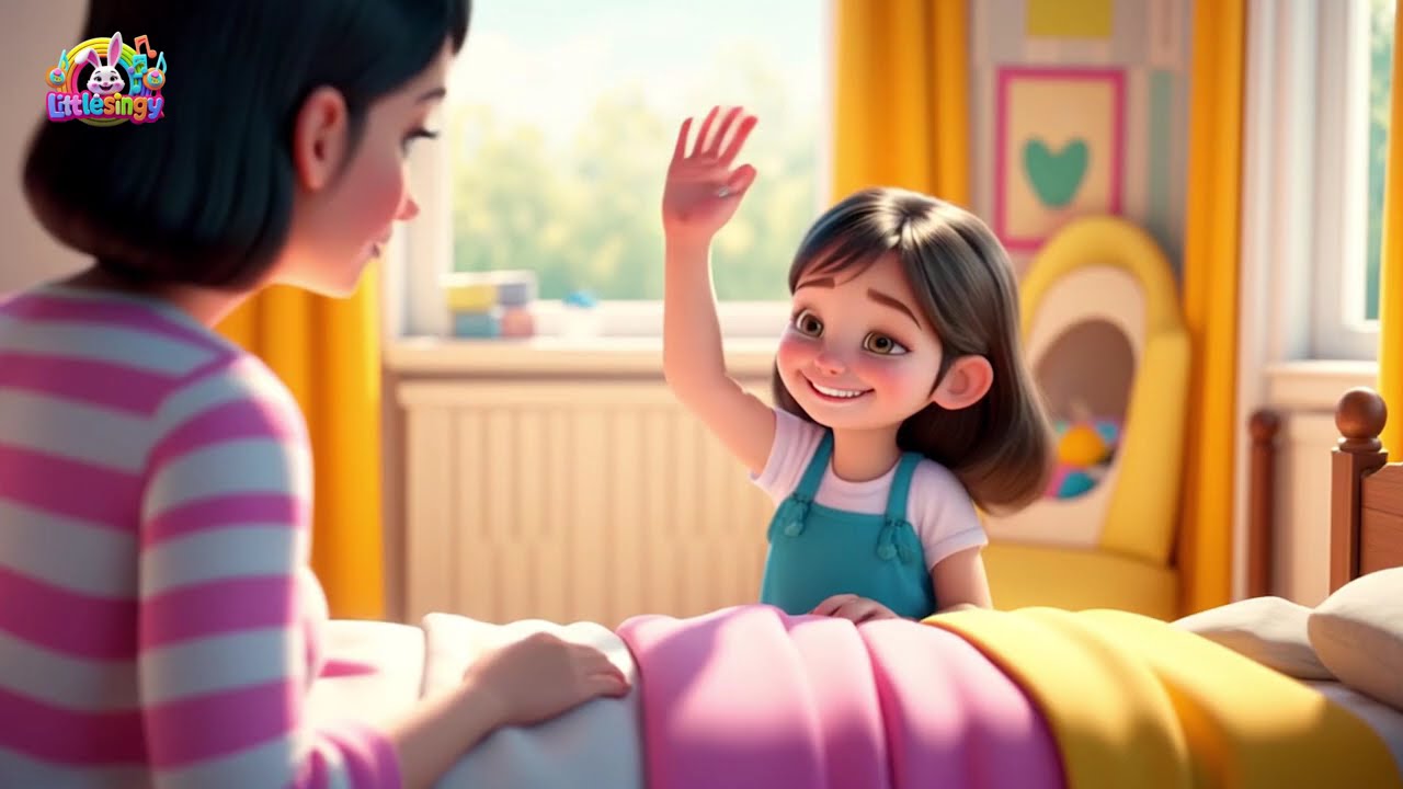 Good Morning Song | English Song For Kids | @LittleSingy Kids Songs ...