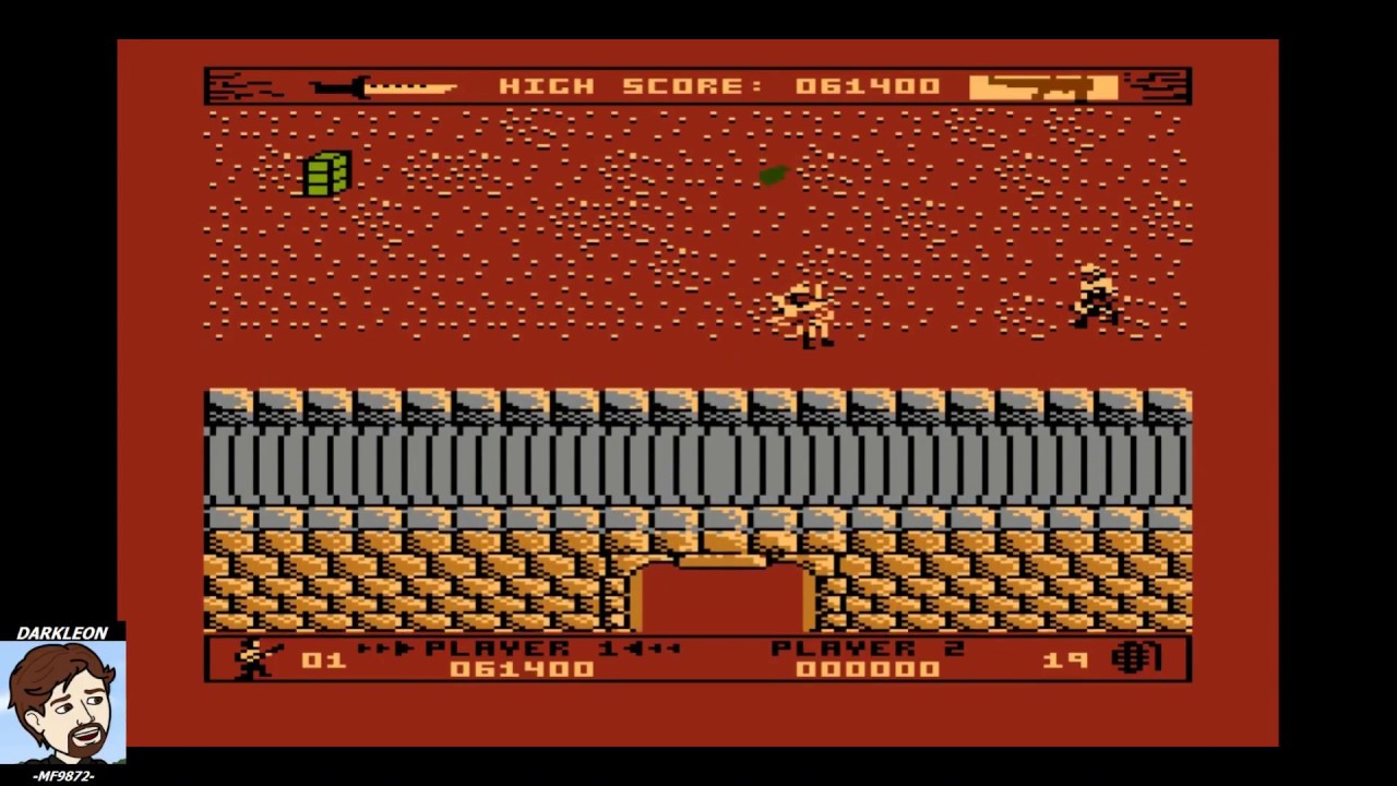 Atari 8-bit - Commando - YouTube