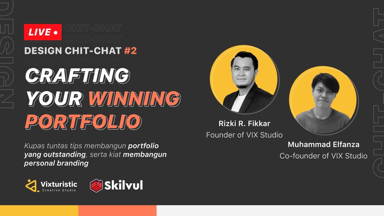 Crafting Your Winning Portfolio - Design Chit-Chat - Vixturistic Studio ...