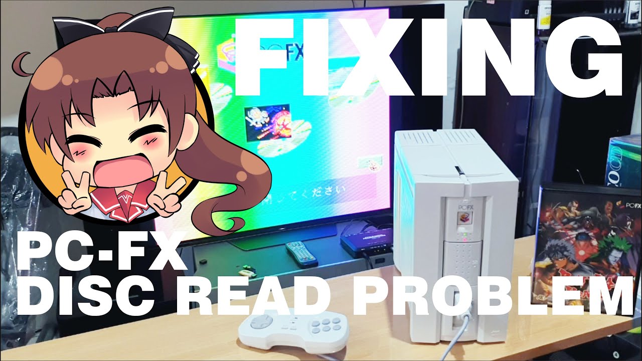 Fixing PC-FX disc read prolem - YouTube