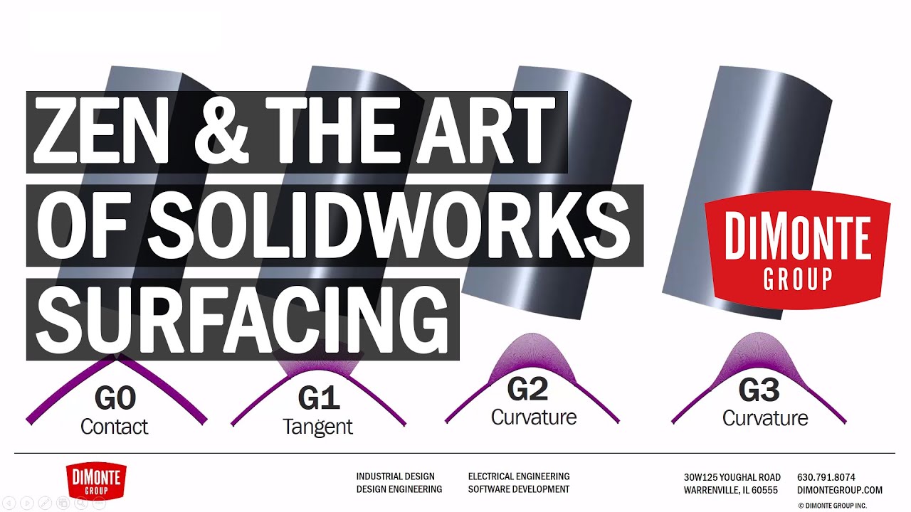 Curvature Continuity - SOLIDWORKS Surfacing Tutorial - Zen & the Art of ...