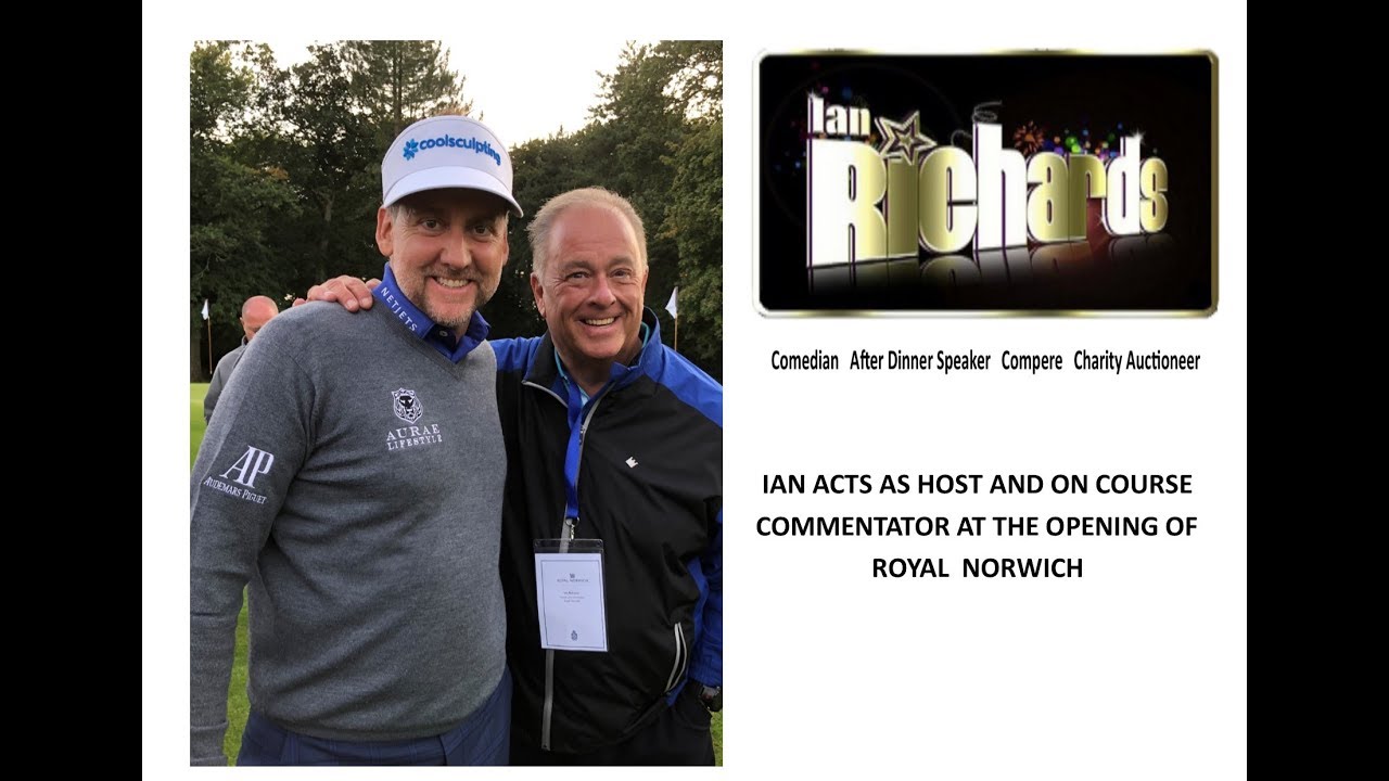 IAN RICHARDS HOSTS OPENING DAY AT ROYAL NORWICH 2019 - YouTube