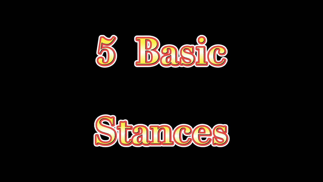 5 Basic Stances and 12 Strikes Techniques in Arnis - YouTube