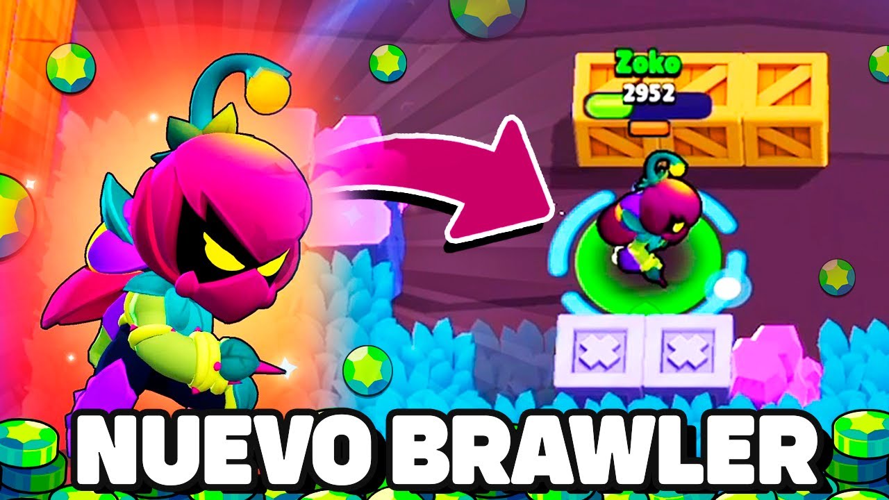 COMPRO Y SUBO DE NIVEL a LILY *NUEVO BRAWLER* MITICO en BRAWL STARS ...