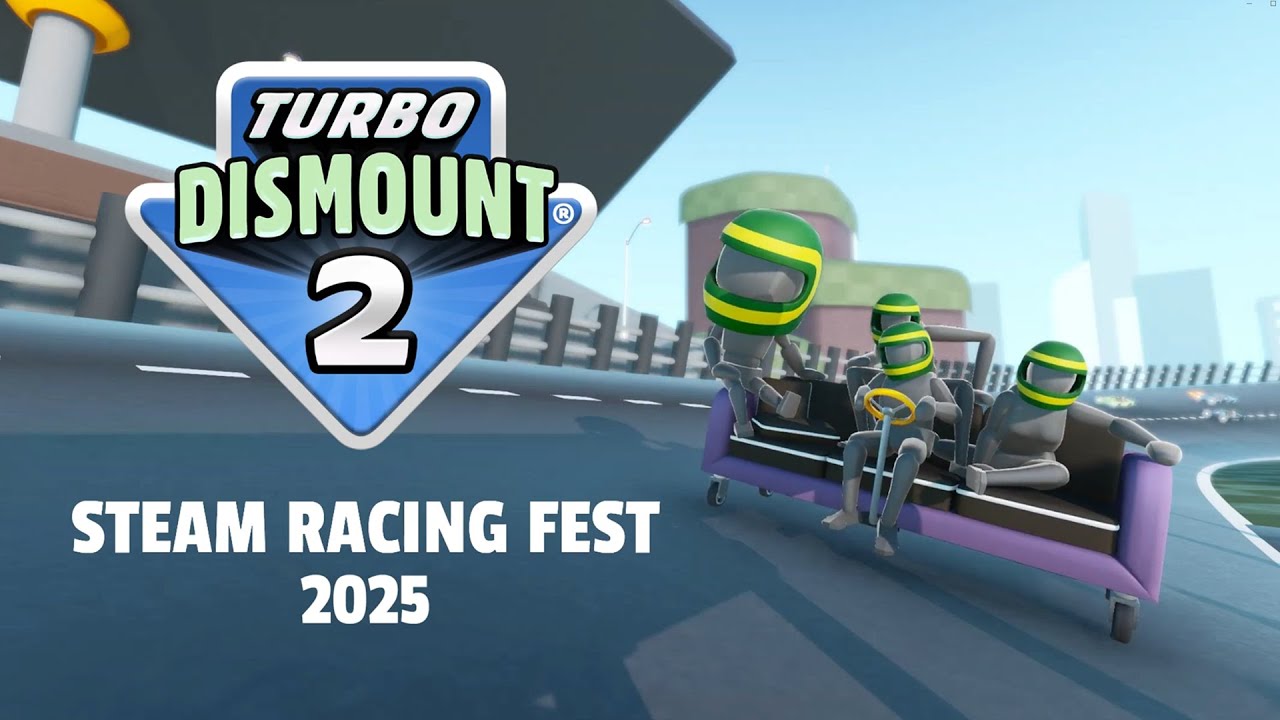 Turbo Dismount 2 - Steam Racing Fest Trailer - YouTube