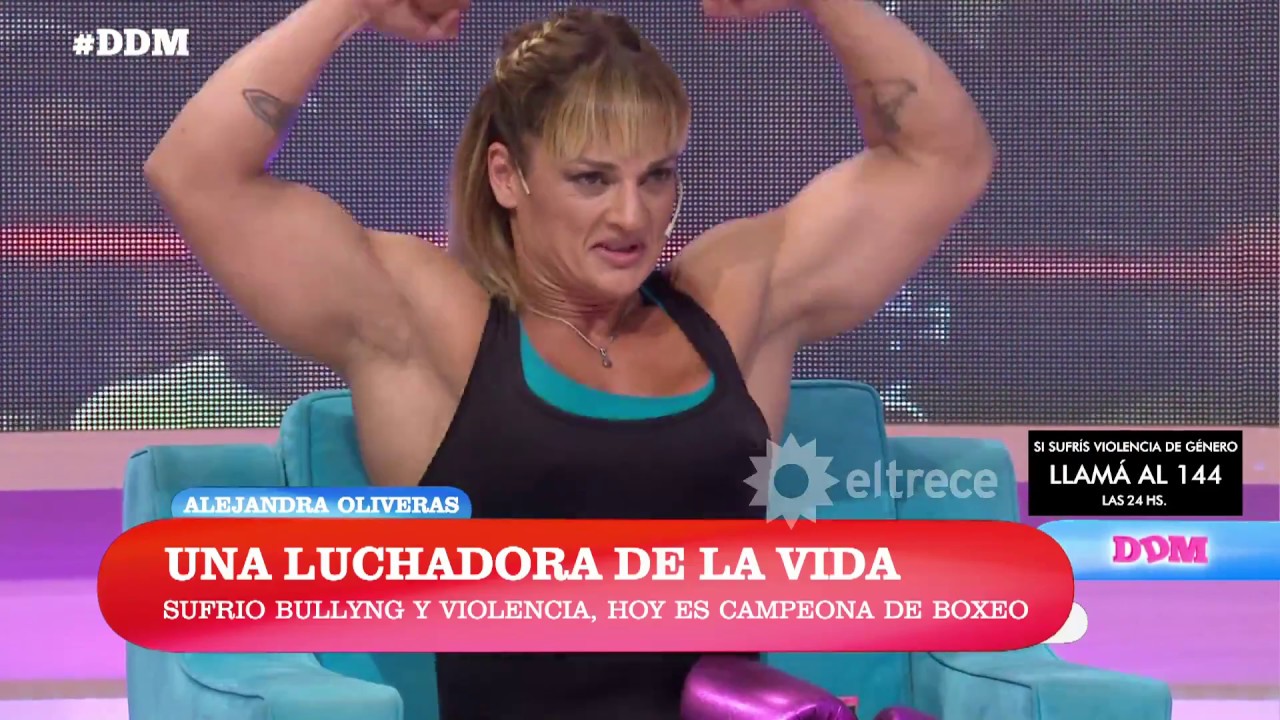 ¿Cómo llegó a ser boxeadora Alejandra "Locomotora" Oliveras? - YouTube
