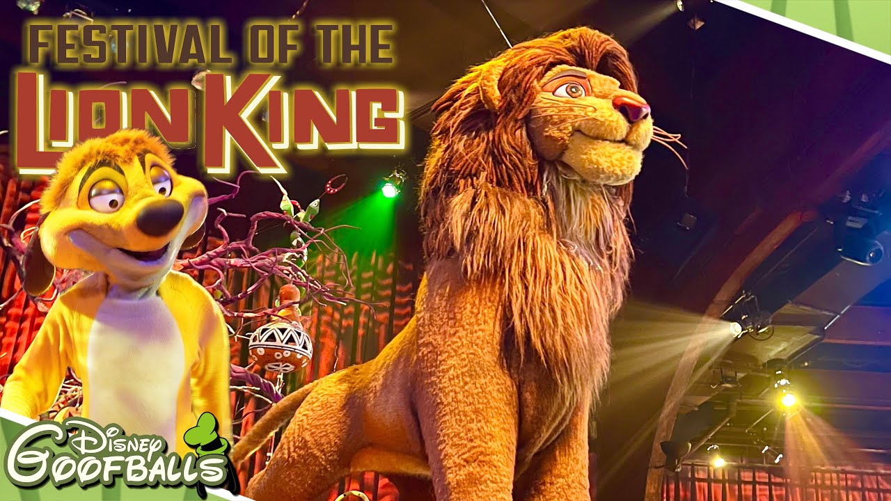 Festival Of The Lion King [4K] Animal Kingdom - Walt Disney World 🇺🇸 ...