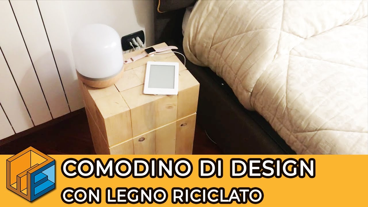 Un comodino di design // Progettare e costrure un mobile fai da te ...